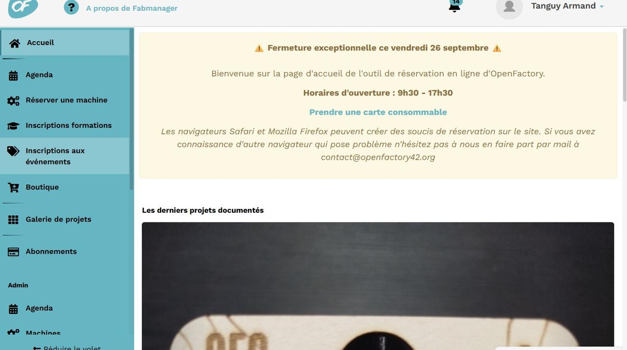 #MedNum42 : Comment créer un événement sur fabmanager